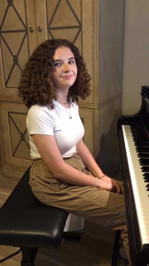 Miss Z Plays "Toccatina" - Lydia Culpepper | Rockledge FL Piano Lessons